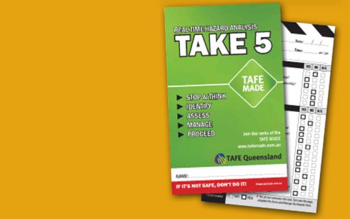 Queensland TAFE Students Get New TAKE 5 Books