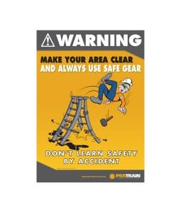 Housekeeping Poster | Pertrain Pty Limited