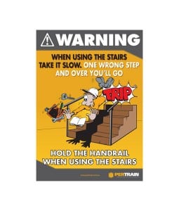 Stairs Safety Poster