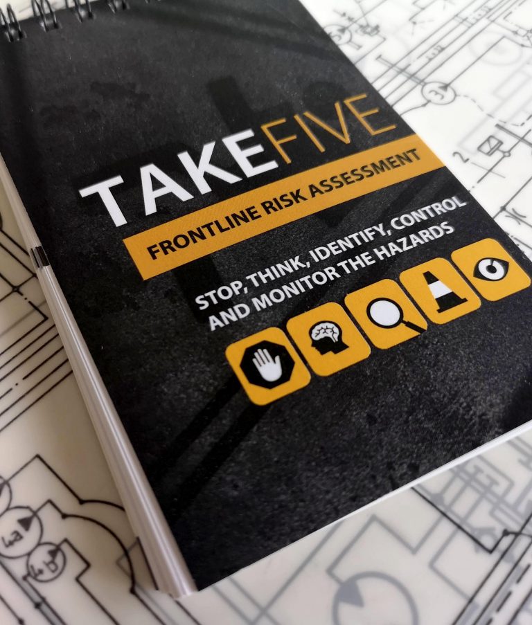 TAKE 5 risk assessment checklist book for $4.95 each