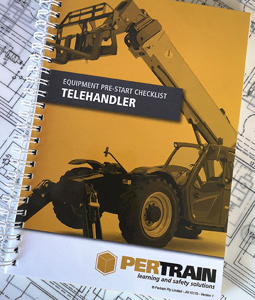 Telehandler Pre Start Checklist - Pertrain Safety Book