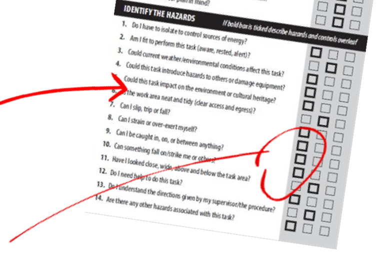 Take 5 and Hazob - Risk Assessment Tools