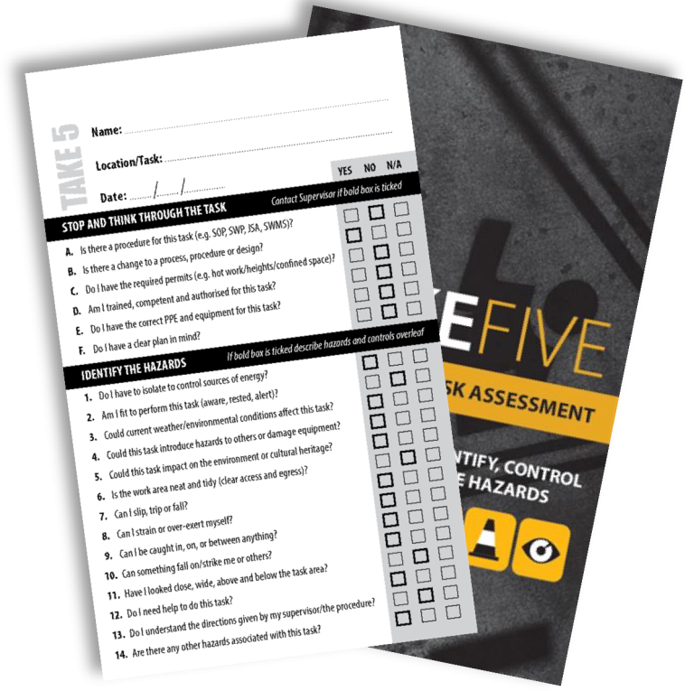 Equipment Pre-Start Checklist books | Pertrain Pty Ltd